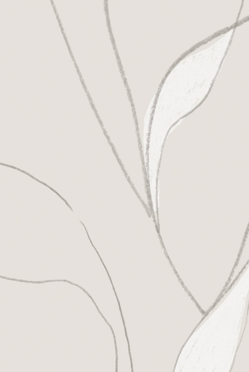 Vine Oatmeal Wallpaper – Bradley USA