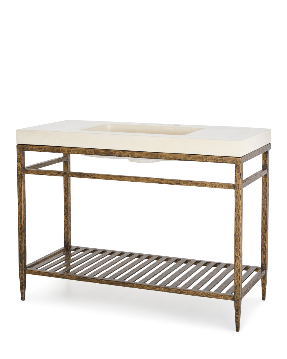 McCoy Iron Vanity With Towel Bar – Bradley USA