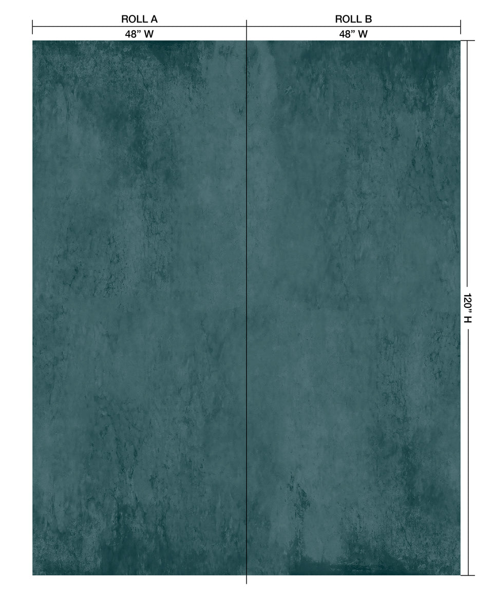 Plaster Greg's Teal Wallcovering – Bradley USA