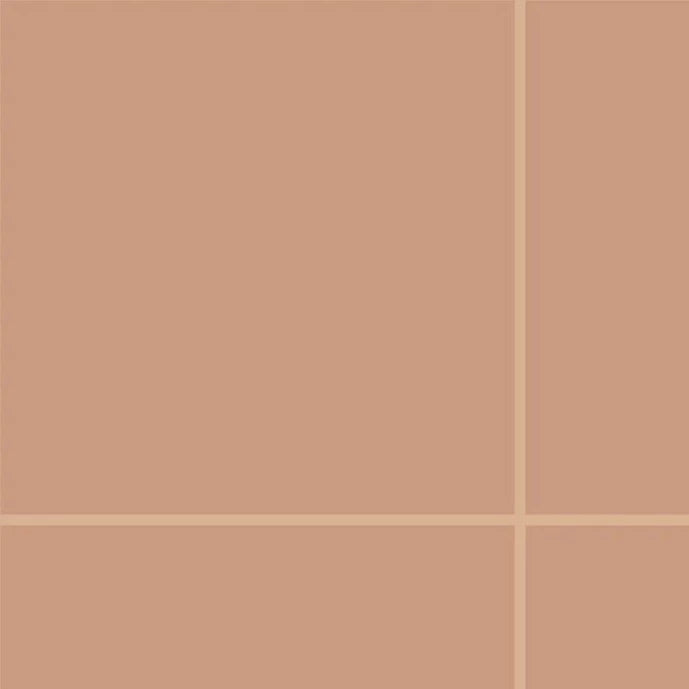 Grid Large Thin - Light Putty Lines on Putty Background – Bradley USA