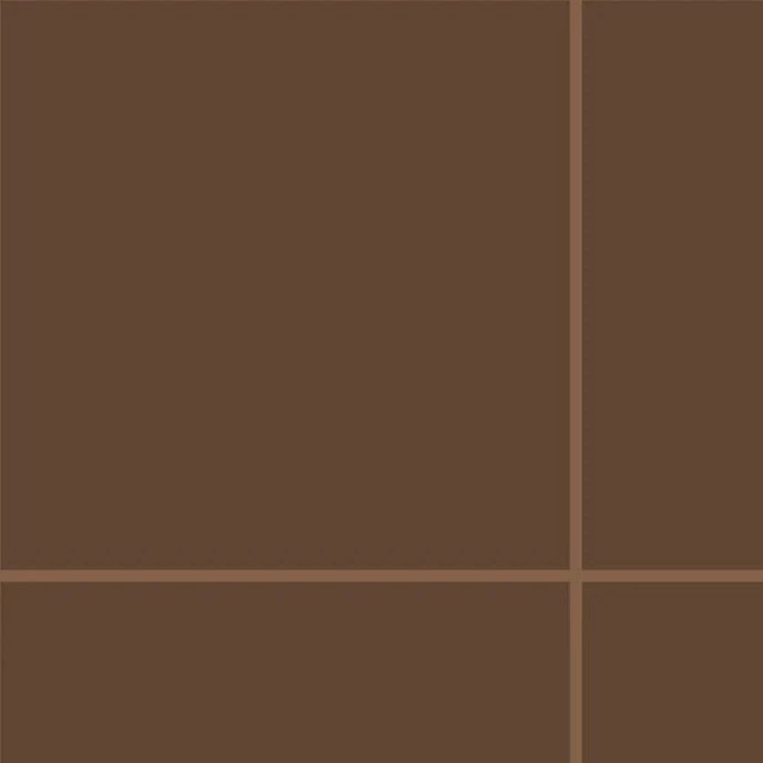 Grid Large Thin - Light Brown Lines on Brown Background – Bradley USA