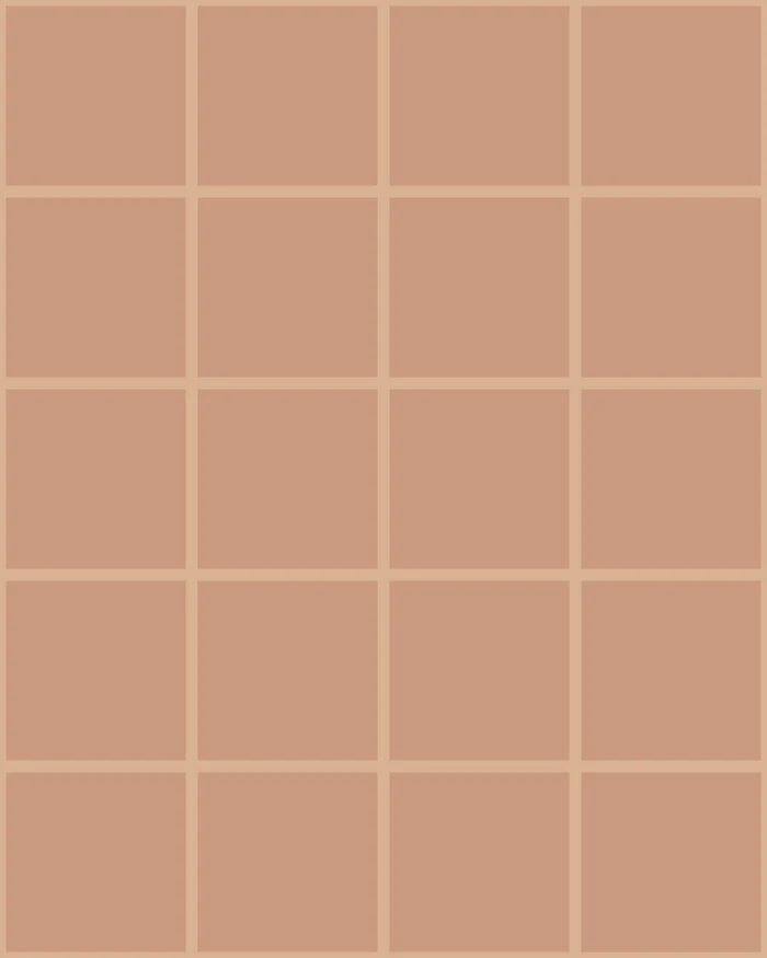 Grid Small Thin - Light Putty Lines on Putty Background – Bradley USA