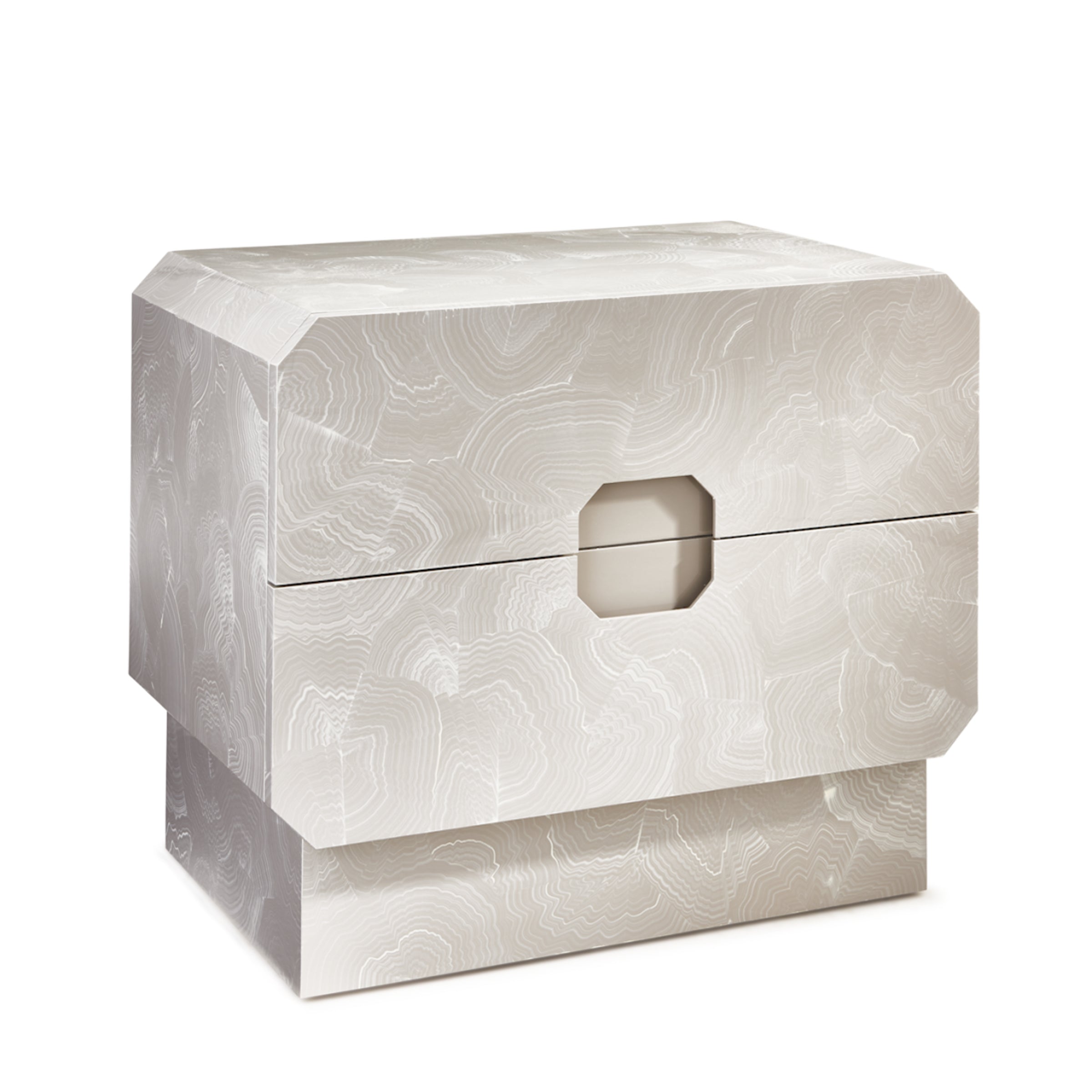 Cole Geometric Bedside Table – Bradley USA