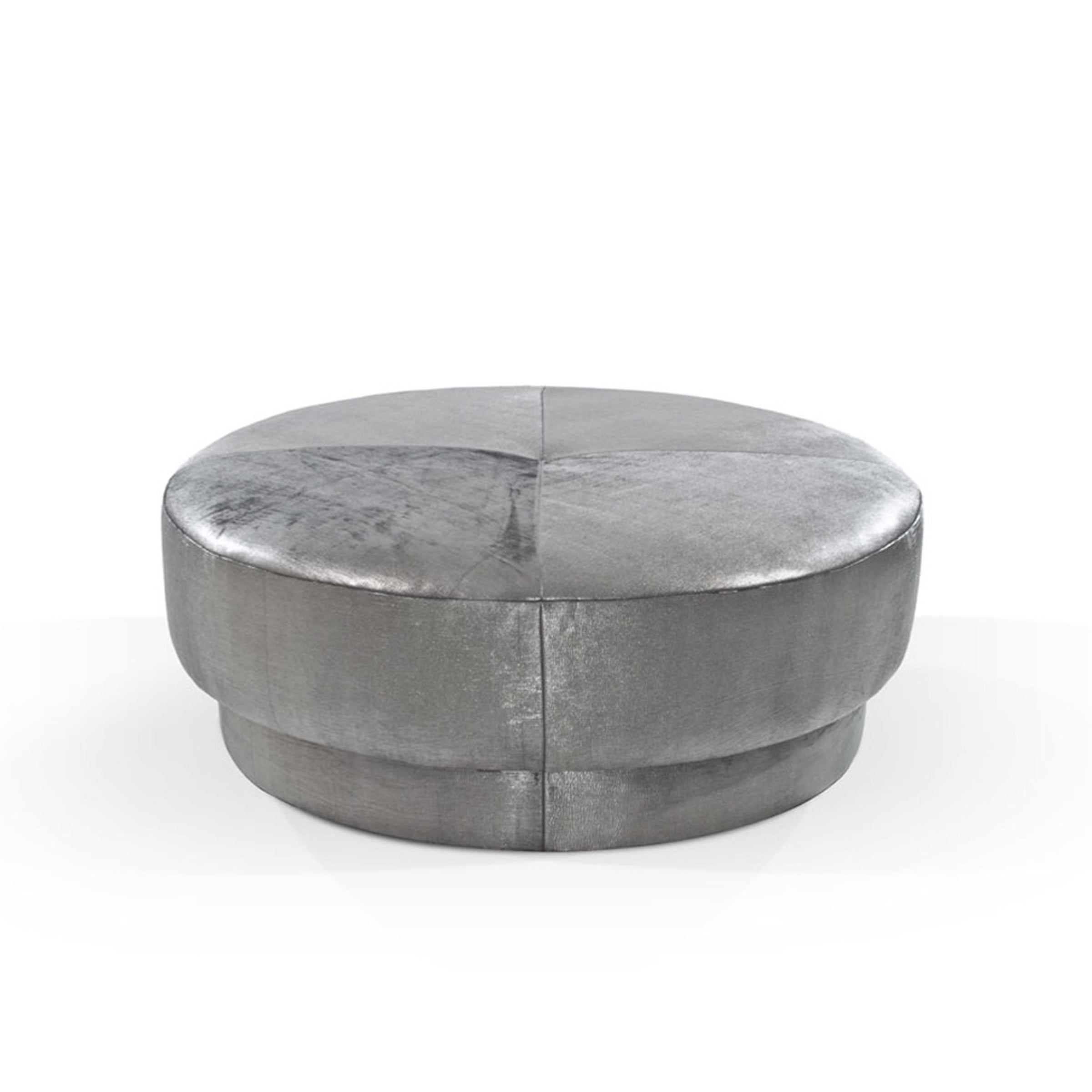 Fiona Round Ottoman With Top Detail – Bradley USA