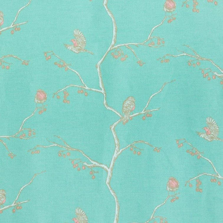 English Robin - Jade Fabric – Bradley USA