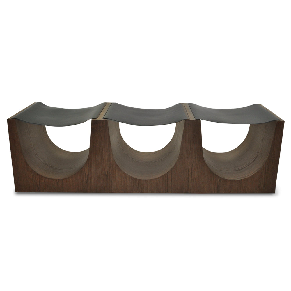 Los Triple Saddle Bench – Bradley USA