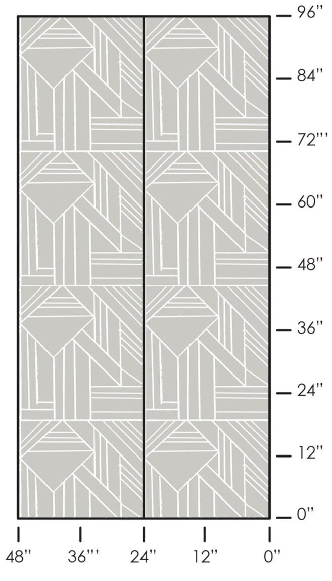 Maze Grey Wallcovering – Bradley USA
