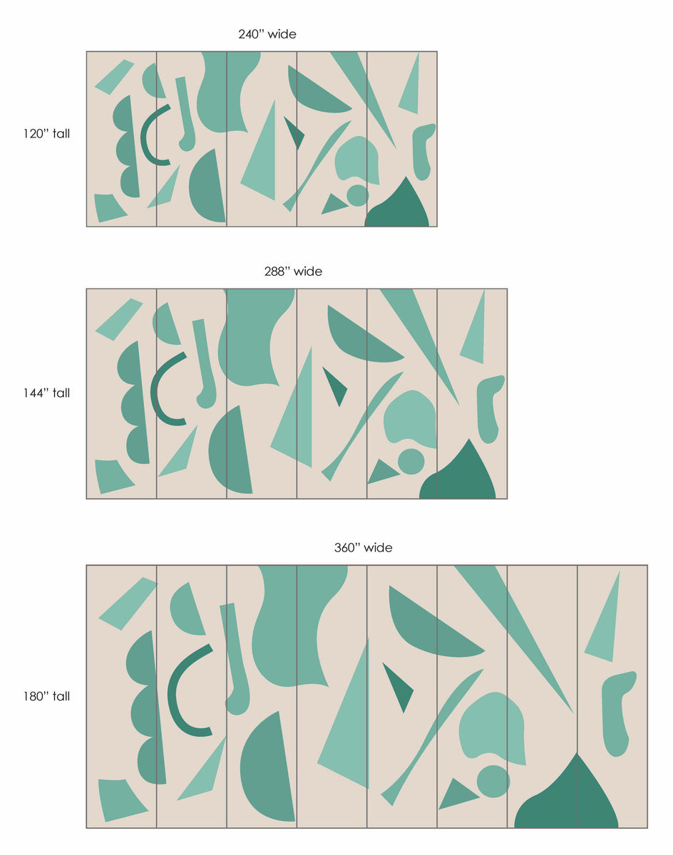 Tutu Tango Oceans Teal Wallcovering – Bradley USA