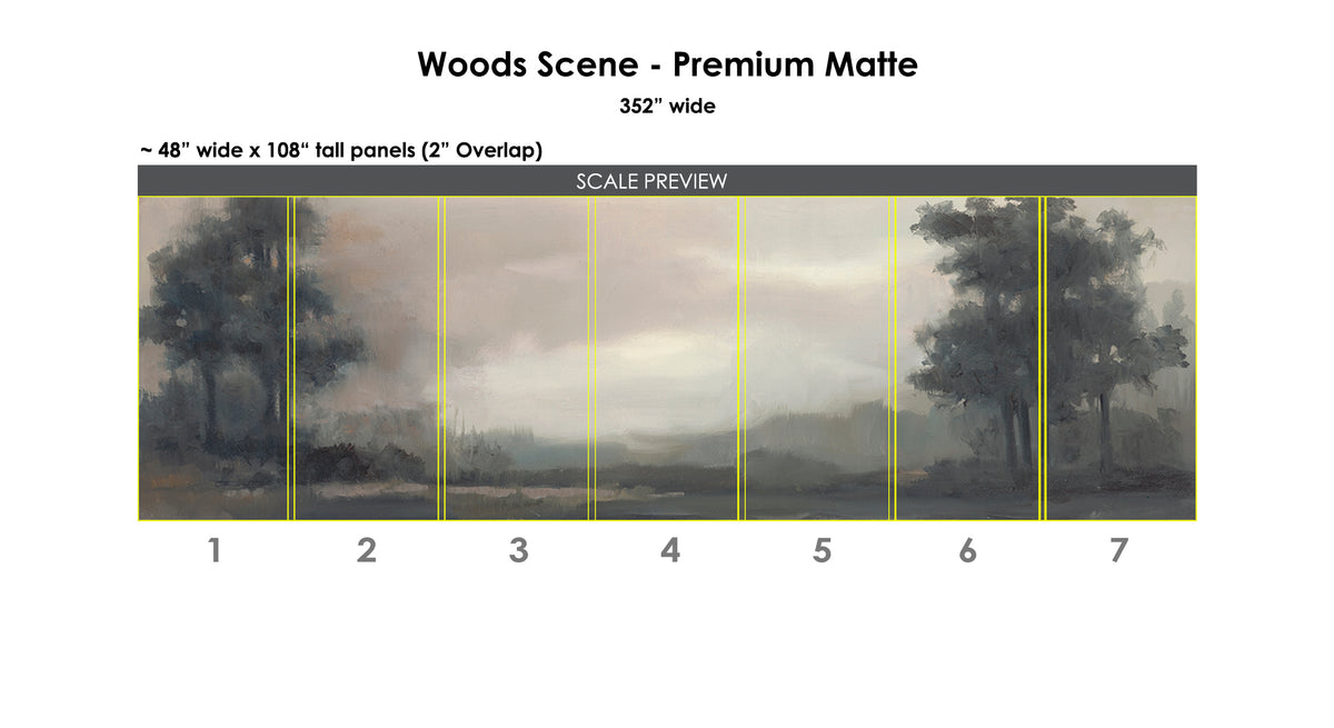 Wood Scene Wallcovering – Bradley USA